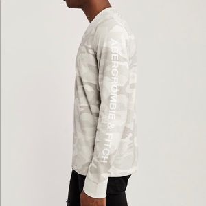 Abercrombie & Fitch | Shirts | Abercrombie Long Sleeve Graphic Tshirt | Poshmark